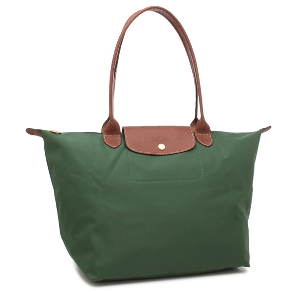 ロンシャン トートバッグ プリアージュ オリジナル Lサイズ グリーン レディース LONGCHAMP L1899 089 P95 A4対応