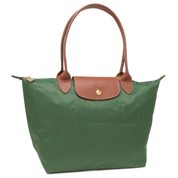ロンシャン トートバッグ プリアージュ オリジナル Mサイズ グリーン レディース LONGCHAMP L2605 089 P95