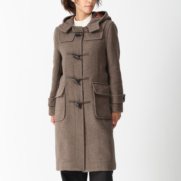 ロンドントラディション コート ダッフルコート メルトン ブラウン レディース LONDON TRADITION M11 LT65