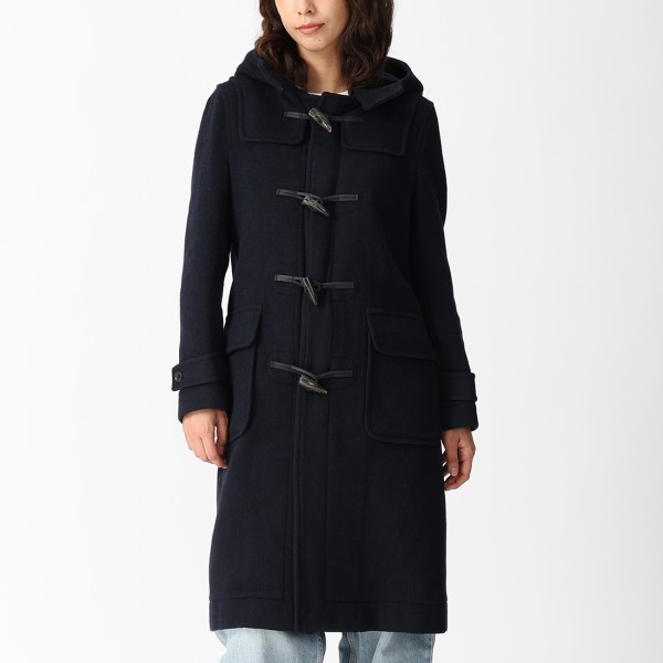 ロンドントラディション コート ダッフルコート メルトン ネイビー レディース LONDON TRADITION M11 LT65