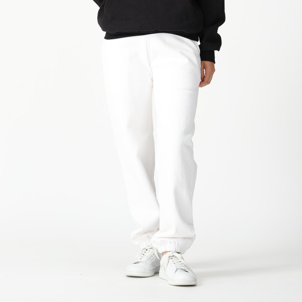 ロサンゼルスアパレル スウェットパンツ 14オンス ヘビーフリース ホワイト メンズ LOS ANGELS APPAREL HF-04