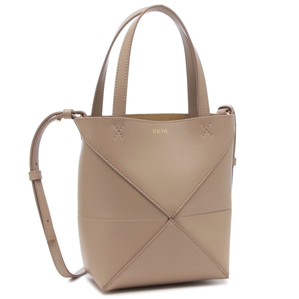 ロエベ トートバッグ ショルダーバッグ パズルフォルドトート ミニ ミニバッグ ベージュ レディース LOEWE A657V25X01 2150