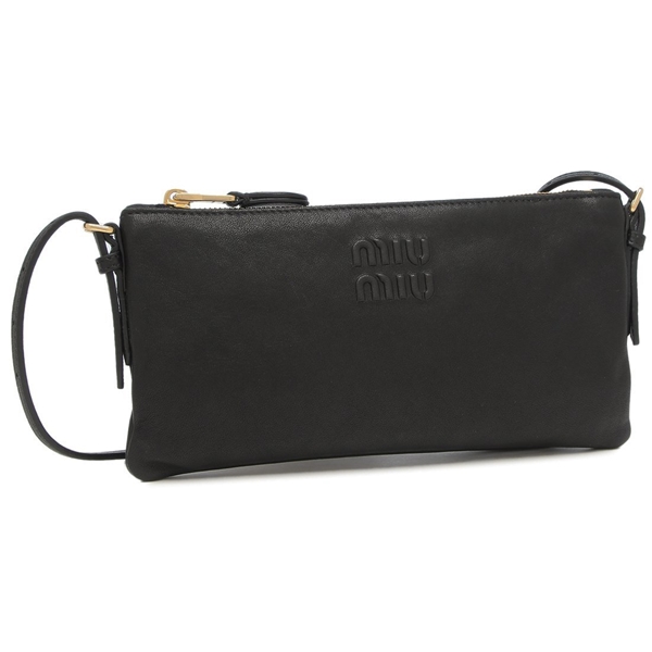 ミュウミュウ ショルダーバッグ ミニバッグ ブラック レディース MIU MIU 5NI007 AEFX F0002