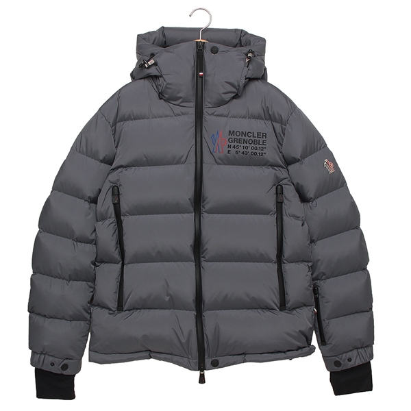 モンクレール ダウンジャケット コート イゾルノ GRENOBLE グルノーブル グレー メンズ MONCLER 1A00051 5399E 93L