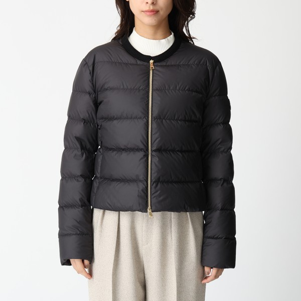 モンクレール ダウンジャケット コート モーヴェジン ブラック レディース MONCLER 1A00061 54AQE 999