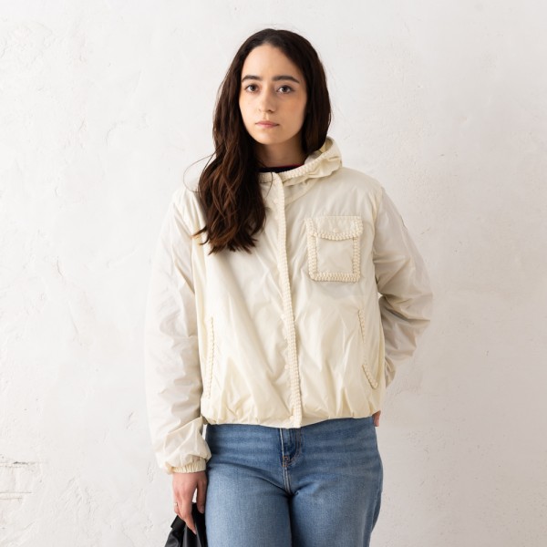 モンクレール ジャケット ダルダノ ホワイト レディース MONCLER 1A00122 596PX 034 DARDANO JACKET WHITE