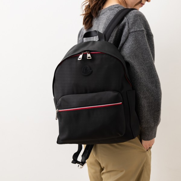 モンクレール リュック バックパック ニューピアリック ブラック メンズ MONCLER 5A00009 M4162 999 NEW PIERRICK BACKPACK BLACK A4対応