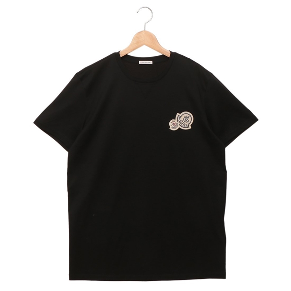 モンクレール Tシャツ カットソー ブラック メンズ MONCLER 8C00035 8390Y 999