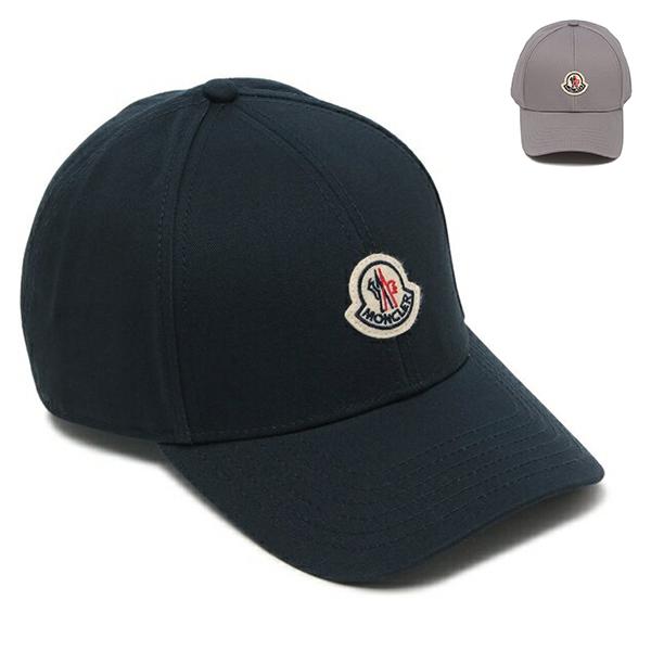 モンクレール キャップ メンズ MONCLER 3B00043 04863 BASEBALL CAP ロゴパッチ