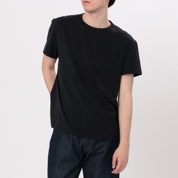 メゾンマルジェラ Tシャツ 半袖カットソー トップス ブラック メンズ Maison Margiela S50GC0684 S22816 855