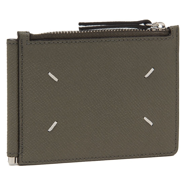 メゾンマルジェラ 二つ折り財布 マネークリップ ケース カーキグリーン メンズ レディース Maison Margiela SA1UI0018 P4745 T7429