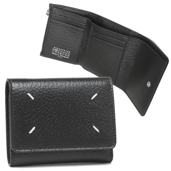 メゾンマルジェラ 三つ折り財布 ミニ財布 ブラック レディース メンズ Maison Margiela SA3UI0010 P4455 T8013