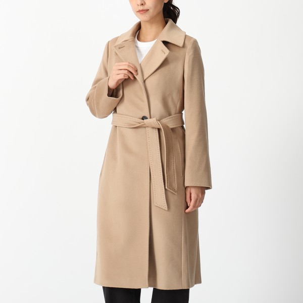 マックスマーラ コート Bコラージュ STUDIO ピュアヴァージンウール ブラウン レディース Max Mara 2526016051600 006