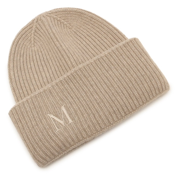 マックスマーラ ニット帽 ビーニー ベージュ レディース Max Mara 2524576022600 002