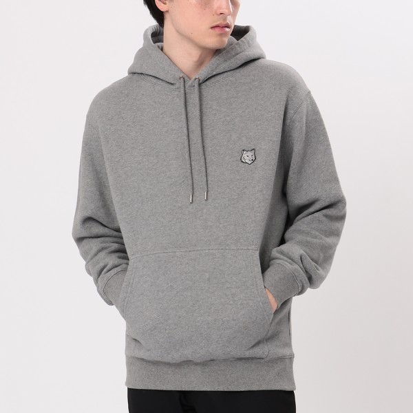 メゾンキツネ パーカー フーディー グレー メンズ MAISON KITSUNE MM00713 KM0307 H131