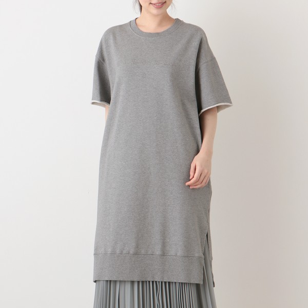 エムエムシックス メゾンマルジェラ ワンピース トップス ドレス グレー レディース MM6 Maison Margiela S52CT0650 S25337 858M