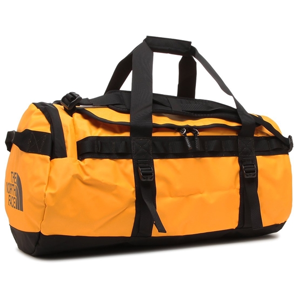 ザノースフェイス ボストンバッグ ベースキャンプ ダッフル M 71L イエロー メンズ レディース THE NORTH FACE NF0A52SA 4WP A4対応