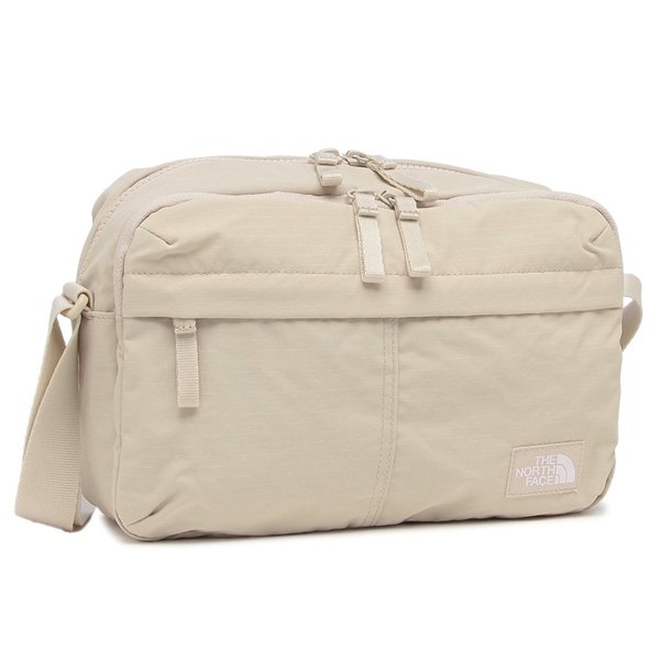 ザノースフェイス THE NORTH FACE ショルダーバッグ トラベル クロスバッグM 韓国ライン ベージュ メンズ レディース NN2PR41B WHS