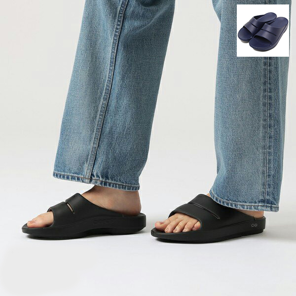 ウーフォス サンダル ミュール ウーアースライド リカバリーサンダル レディース ユニセックス OOFOS OOAHH SLIDE RECOVERY SANDALS