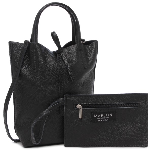 マーロン ハンドバッグ ショルダーバッグ ブラック レディース MARLON BS0190 D28