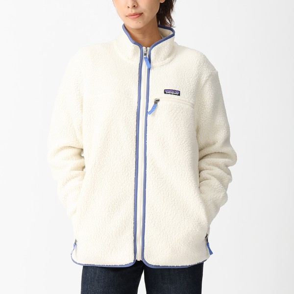 パタゴニア ジャケット ウイメンズ レトロ パイル ジャケット ホワイト レディース PATAGONIA 22795 NAT
