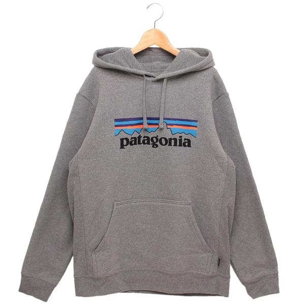 パタゴニア パーカー フーディー PATAGONIA P-6 ロゴ アップライザル フーディ スウェット フリース グレー メンズ レディース 39622 GLH