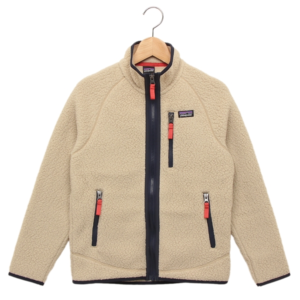 パタゴニア ベビー服 レトロ ジャケット ベージュ キッズ PATAGONIA ELKH