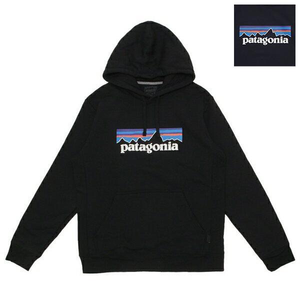 パタゴニア パーカー フーディー PATAGONIA P-6ロゴ アップライザル フーディ ブラック メンズ 39622 P-6 LOGO UPRISAL HOODY