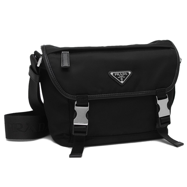プラダ ショルダーバッグ リナイロン ブラック メンズ PRADA 2VD066 2DMG F0002 OOM