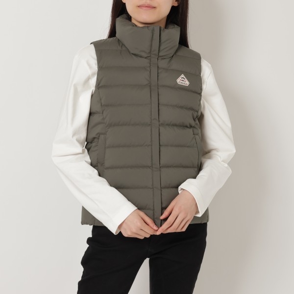 ピレネックス ダウンジャケット コート スプートニック ダウンベスト カーキ レディース PYRENEX HWS004 DEEP KHAKI