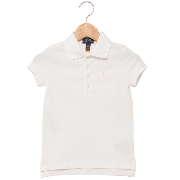 ポロラルフローレン 子供服 ホワイト キッズ RALPH LAUREN 312573242005 WHITE
