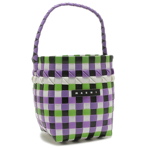 マルニ かごバッグ パープル レディース MARNI M00332M00I WMW62F 0M607