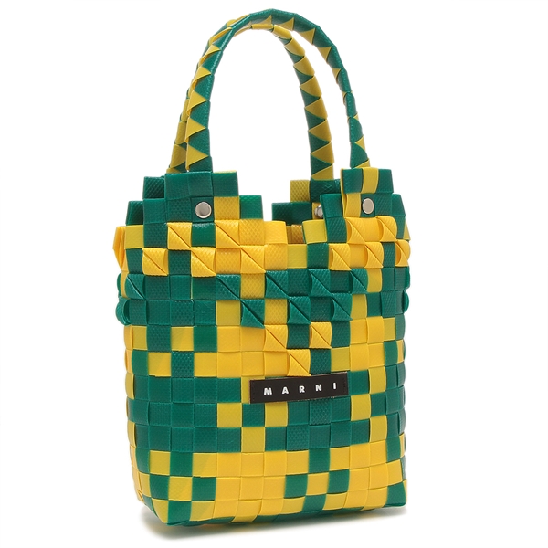 マルニ かごバッグ グリーン レディース MARNI M00637M00I WMW72F 0M535