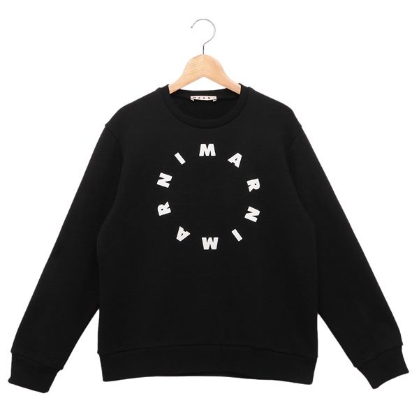 マルニ スウェット 子供服 ブラック ガールズ MARNI M01116 M00NF MS118U 0M900