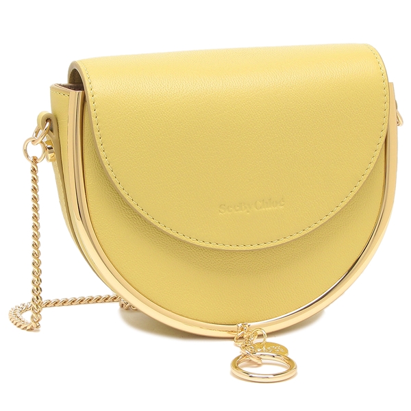 シーバイクロエ ショルダーバッグ マラ イエロー レディース SEE BY CHLOE CHS24USA57E41 35T