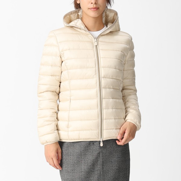 セーブザダック ダウンジャケット コート アレクシス ベージュ レディース SAVE THE DUCK D33620W IRIS19 40034