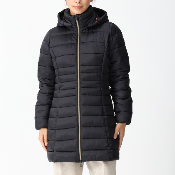 セーブザダック ダウンジャケット コート リーゼ ブラック レディース SAVE THE DUCK D47300W IRIS19 10000