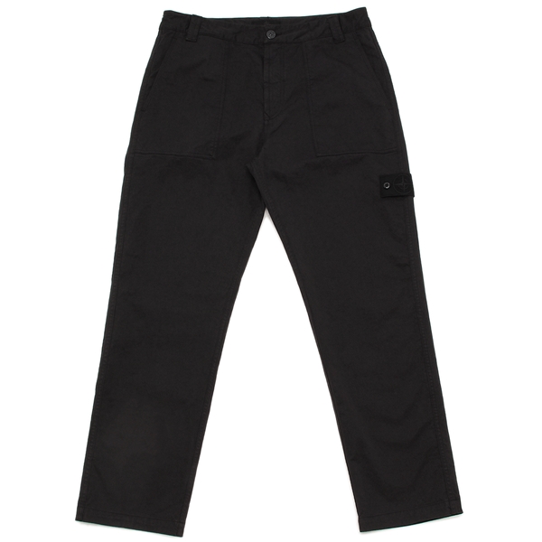 ストーンアイランド パンツ ブラック メンズ STONE  8115337F6 V0029
