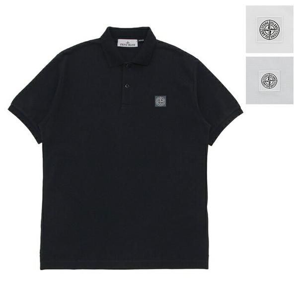 ストーンアイランド Tシャツ カットソー Compassパッチ ポロシャツ メンズ STONE  K1S15 220002R S0039 50/2 ORGANIC COTTON PIQU