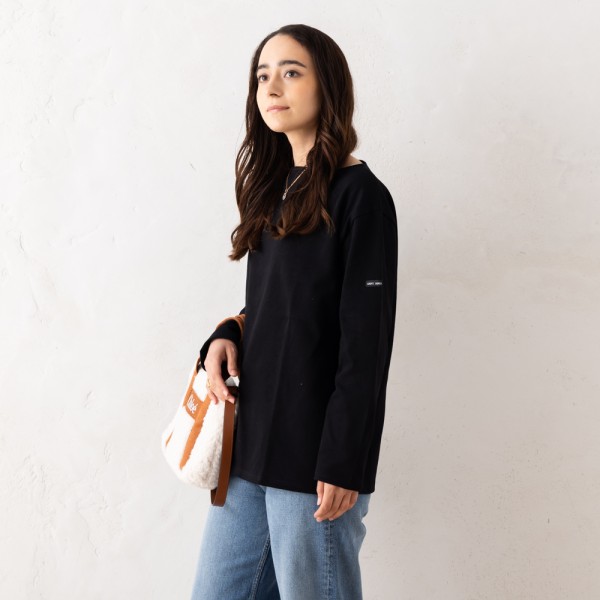 セントジェームス Tシャツ カットソー ギルド ブラック メンズ レディース ユニセックス ST.JAMES 2503