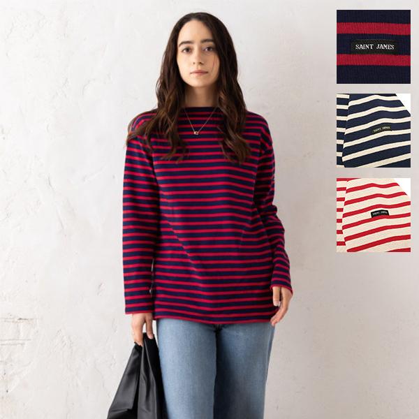 セントジェームス 長袖ボーダーTシャツ 2501 MP GUILDO RA ギルド 男女兼用バスクシャツ OUESSANT/ウエッソン後継モデル