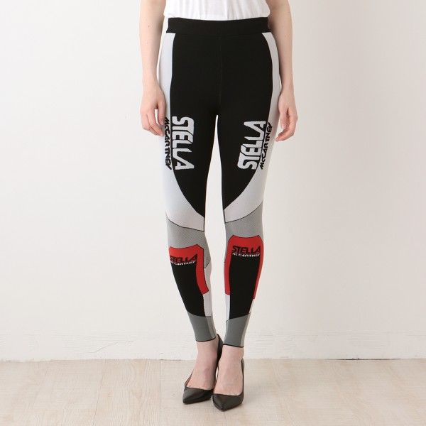 ステラマッカートニー レギンス パンツ ロゴ ブラック レディース STELLA McCARTNEY 603760 S2265 1000