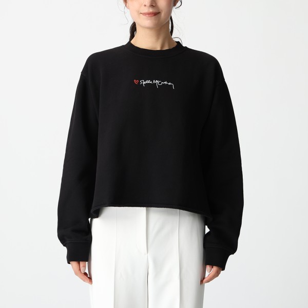 ステラマッカートニー スウェット 子供服 ブラック レディース STELLA McCARTNEY TX4C50 Z0453 961