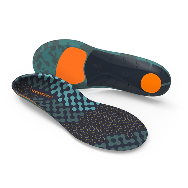 スーパーフィート インソール 中敷き 国内正規品 アクティブクッション ブルー メンズ レディース SUPERfeet ACTIVE CUSHION HIGH ARCH