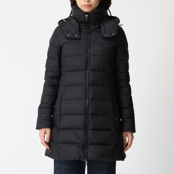 タトラス ダウンジャケット コート ポリテアマ ブラック レディース TATRAS LJXA0005013588 001
