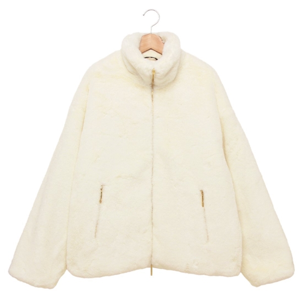 タトラス ブルゾン コート バルブラ ボア ホワイト レディース TATRAS LJXA0038033588 003