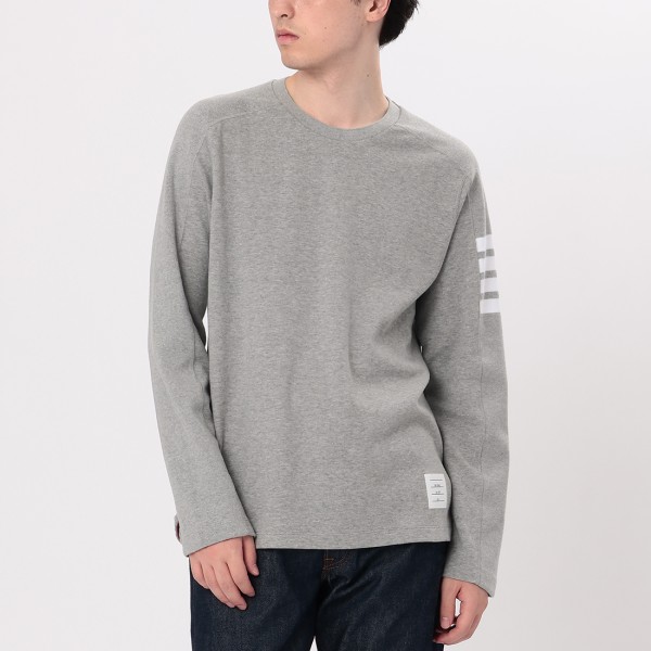 トムブラウン Tシャツ カットソー ロングスリーブT グレー メンズ THOM BROWNE MJS245A 07323 055