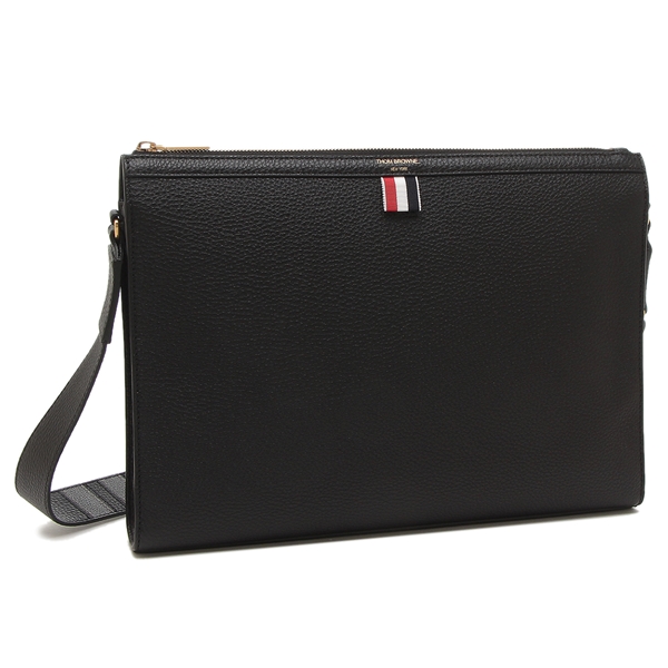 トムブラウン ショルダーバッグ ブラック メンズ THOM BROWNE UAG177A L0090 001 A4対応