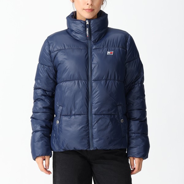 トミーヒルフィガー ジャケット パッファージャケット ネイビー レディース   TP45193J NAVY