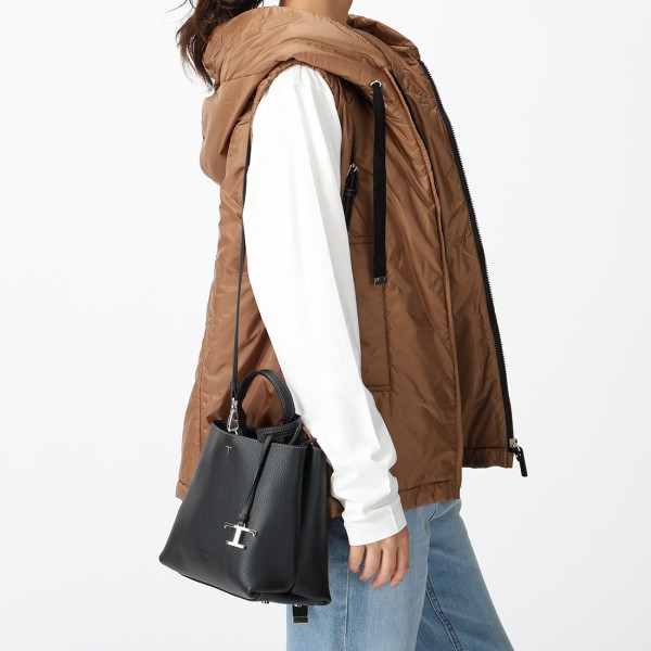 トッズ ハンドバッグ ショルダーバッグ 2WAY ブラック レディース TODS XBWAPAA9100 QNK B999